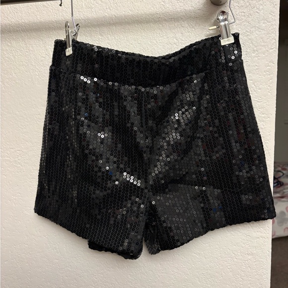 Spirit | Shorts | Spirit Black Sequin High Waist Shorts | Poshmark